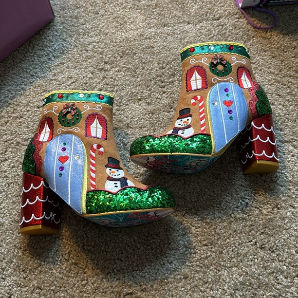Irregular Choice | Shoes | Irregular Choice Gingerbread House Zip Up ...